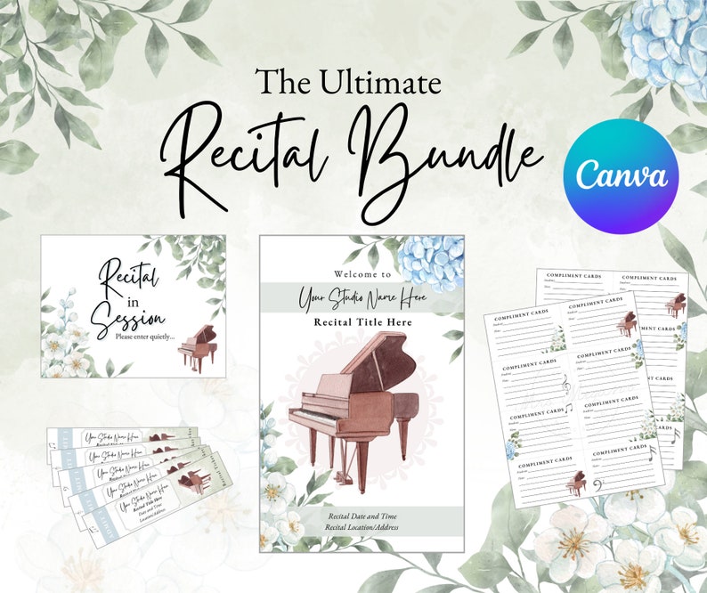 ULTIMATE Recital Bundle - Etsy