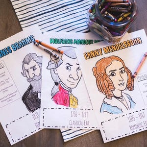 Composer Coloring Sheets-studio License//coloring Book//gift for ...