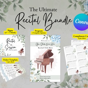 ULTIMATE Recital Bundle - Etsy