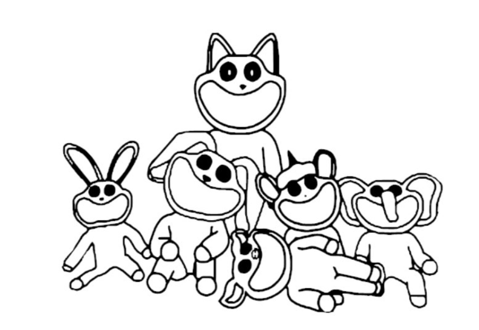 Smiling Critters - Etsy