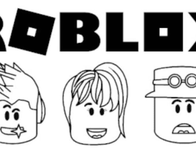 Roblox Noob SVG - Etsy UK
