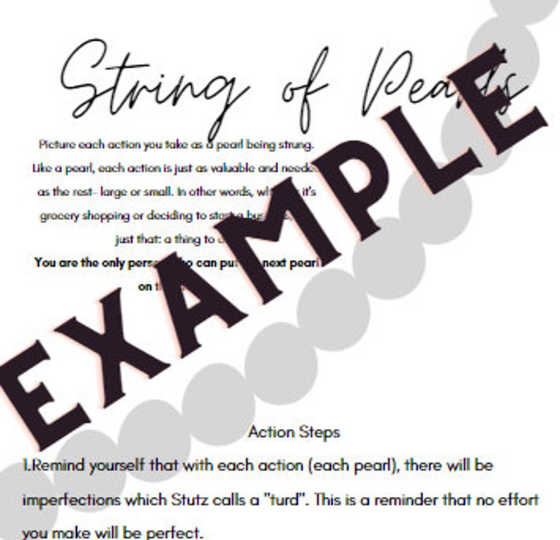 Therapy Worksheet PRINTABLE Collection of Phil Stutz's Therapeutic ...