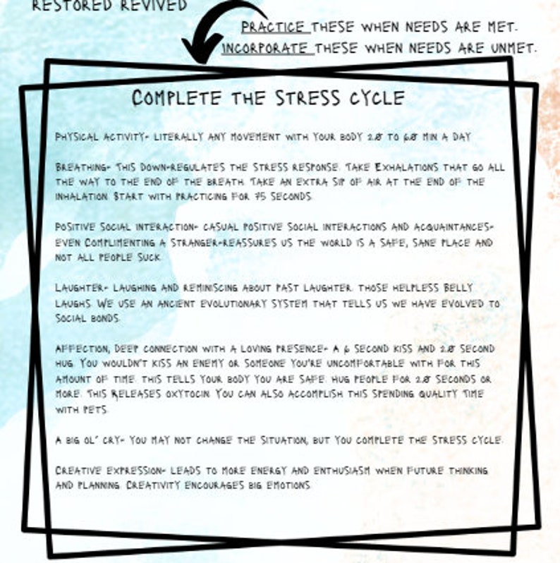 Complete Emotions List With Action Steps- Created by a Therapist! - Etsy