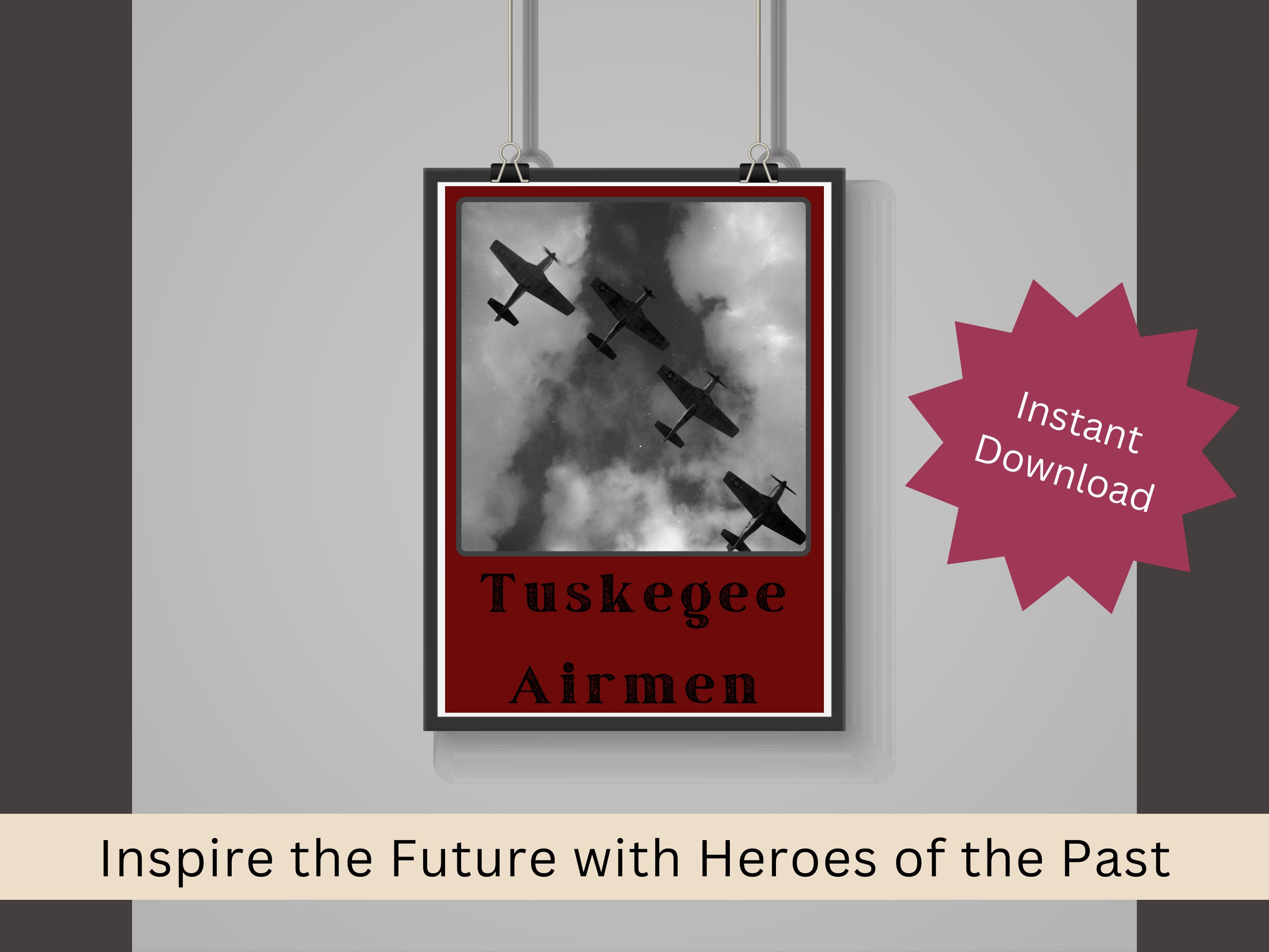 Tuskegee Airmen Poster - Etsy