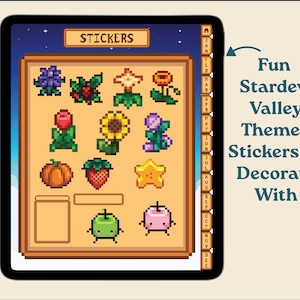 Undated Goodnotes Planner | Stardew Valley Digital Planner | Undated ...