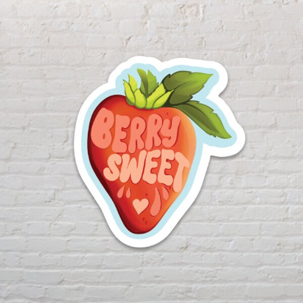 Berry Sweet Stickers - Etsy
