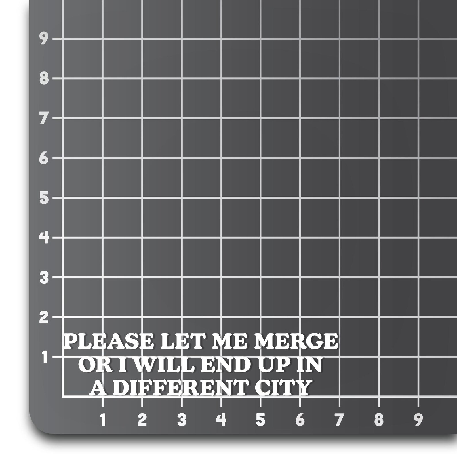 Please Let Me Merge Car Decal | Car Sticker | Window Decal | Bumper ...