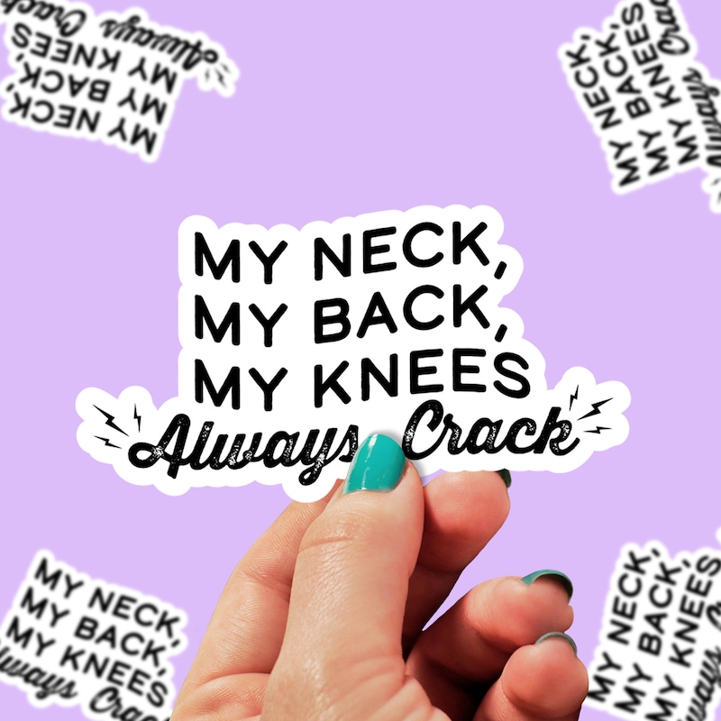 My Neck My Back Stickers - Etsy