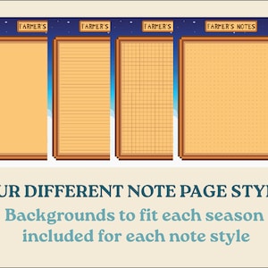 Undated Goodnotes Planner | Stardew Valley Digital Planner | Undated ...