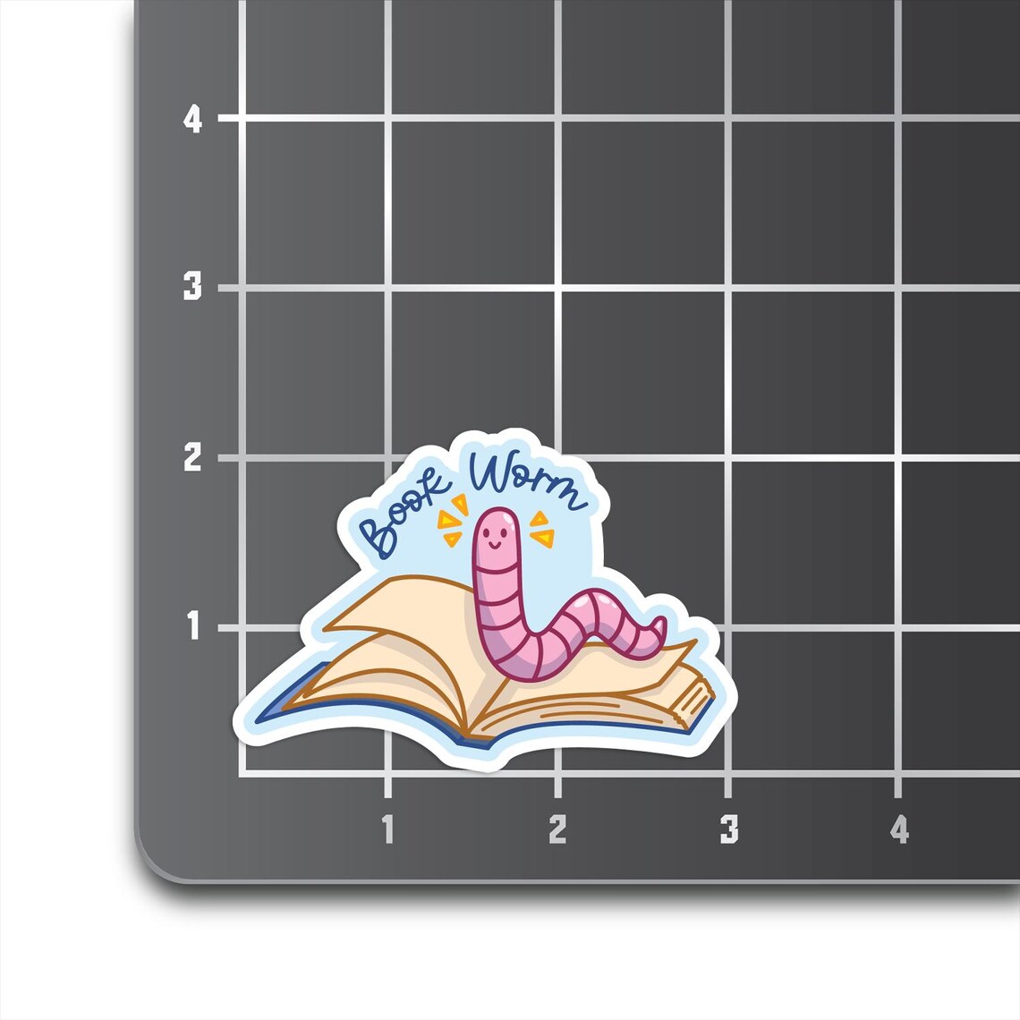 Book Worm Sticker | Bookish Stickers | Book Sticker | Kindle Stickers ...