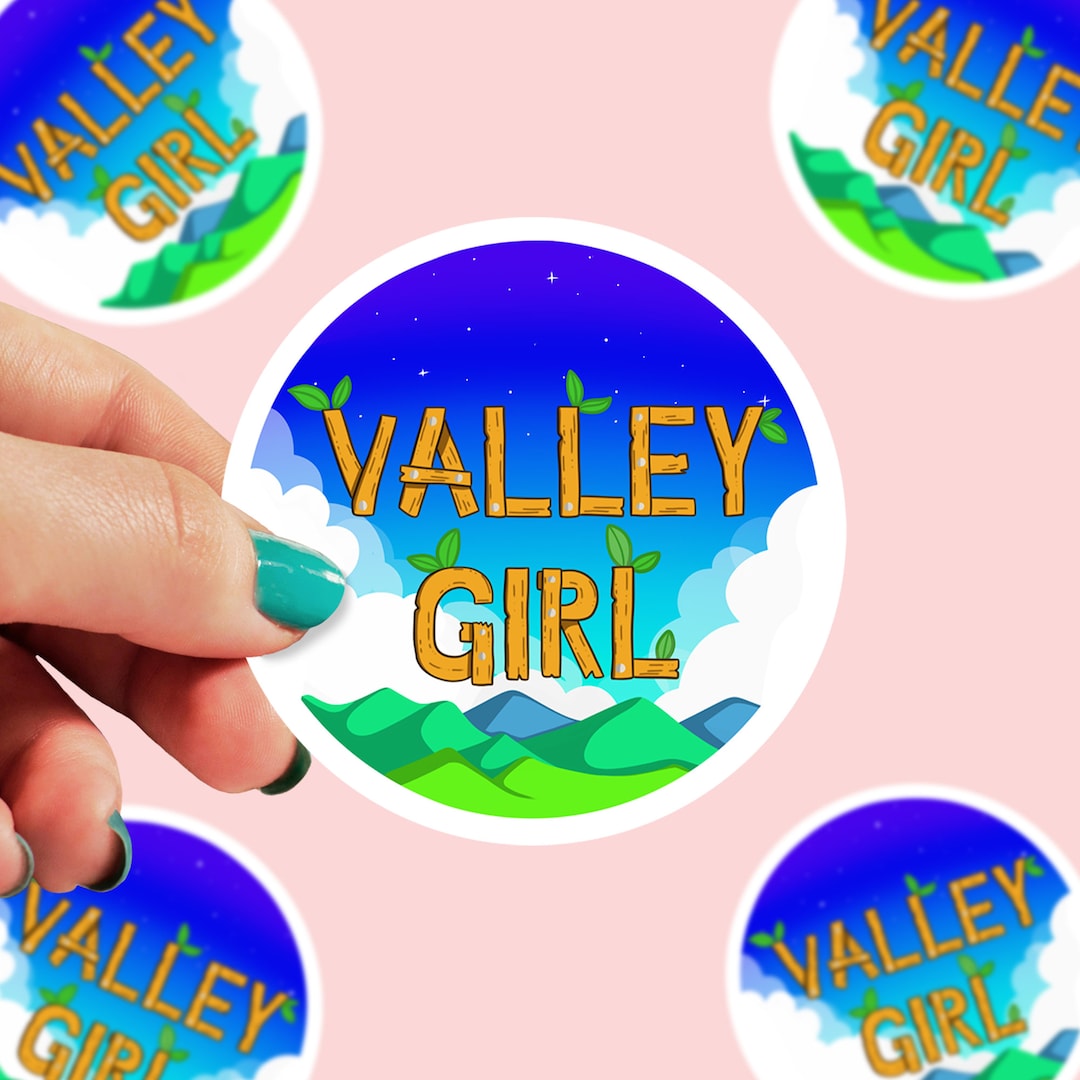 Valley Girl Sticker | Stardew Valley | Stardew Valley Sticker | Stardew ...