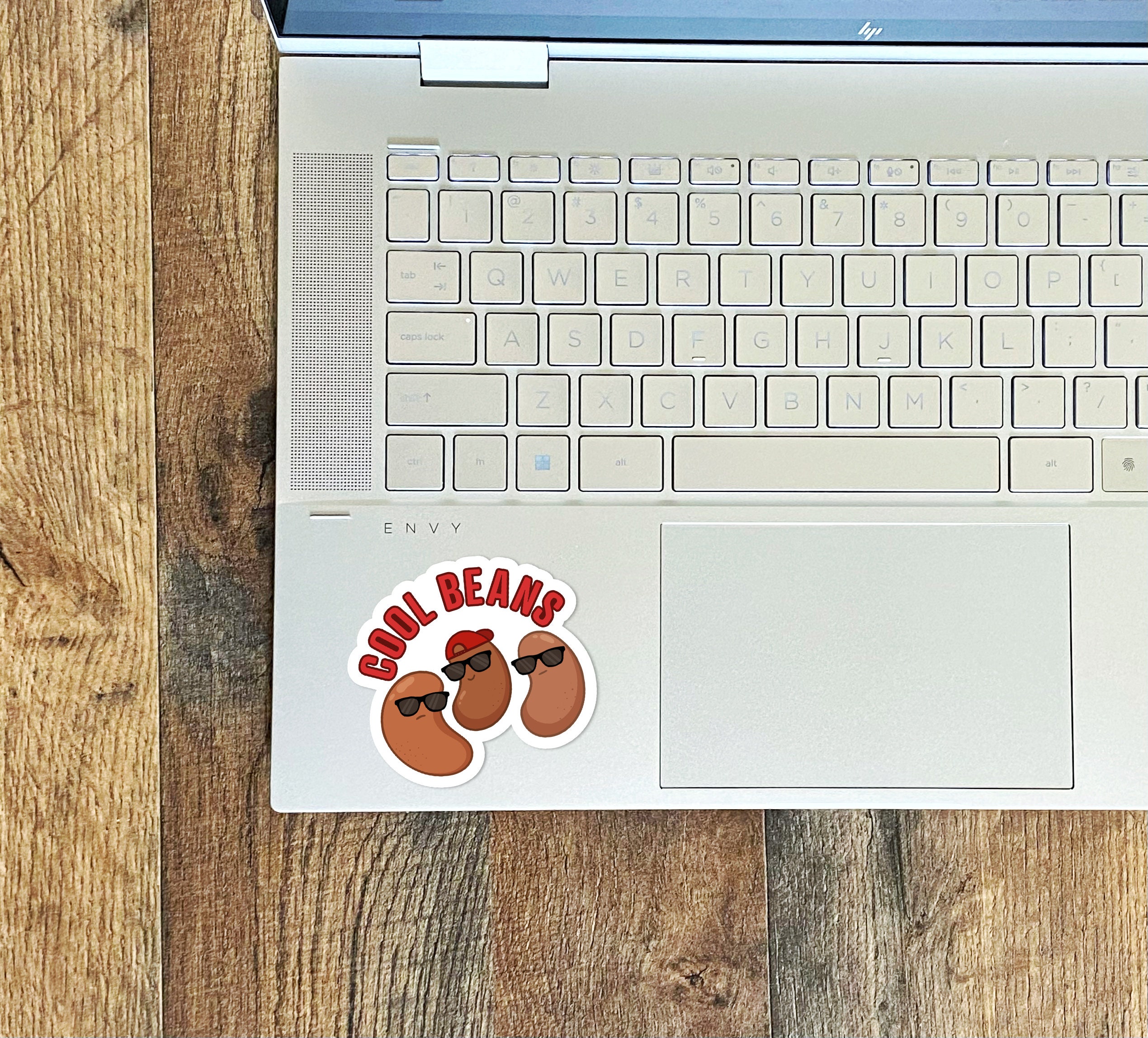 Cool Beans Waterproof Sticker | Funny Sticker | Stickers for Laptop ...