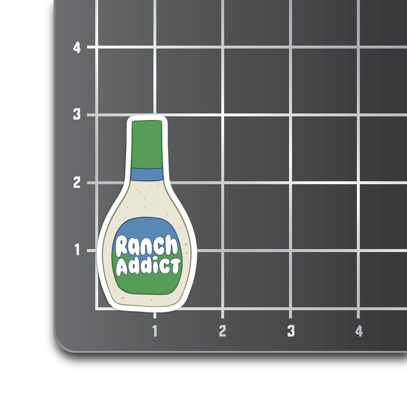 Ranch Addict Sticker | Ranch Lover Sticker | Stickers for Laptop ...