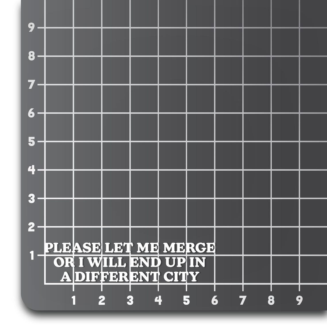 Please Let Me Merge Car Decal | Car Sticker | Window Decal | Bumper ...