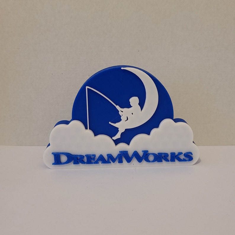 Dreamworks Clouds 3D Logo Model - Etsy