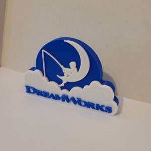 Dreamworks Clouds 3D Logo Model - Etsy