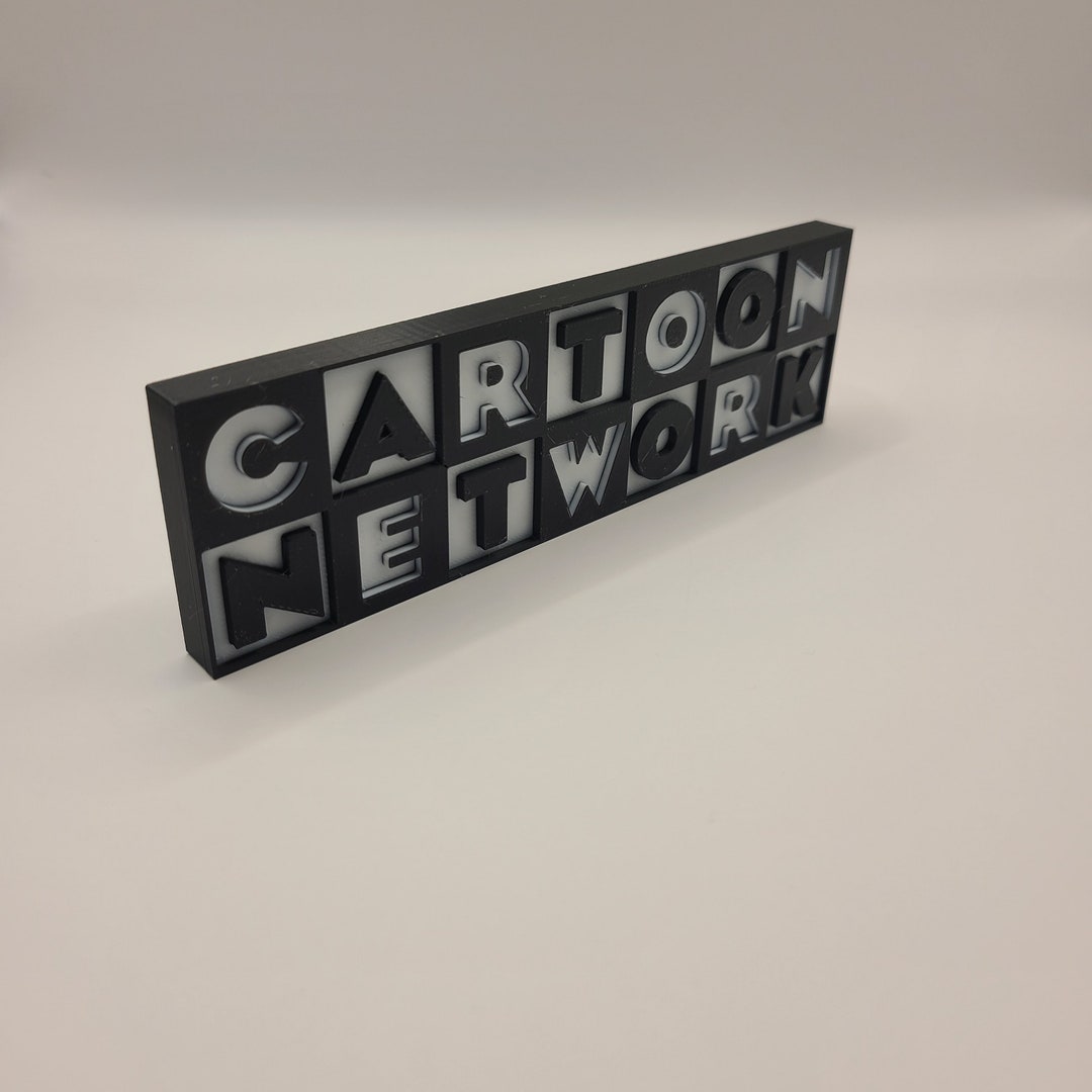 Cartoon Network 3D Logo - Etsy
