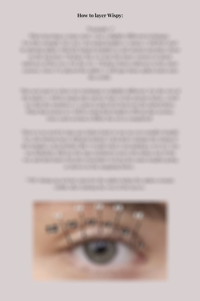TRENDY Lash Mapping Ebook - Etsy