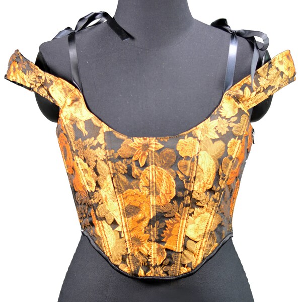 Yellow Corset - Etsy