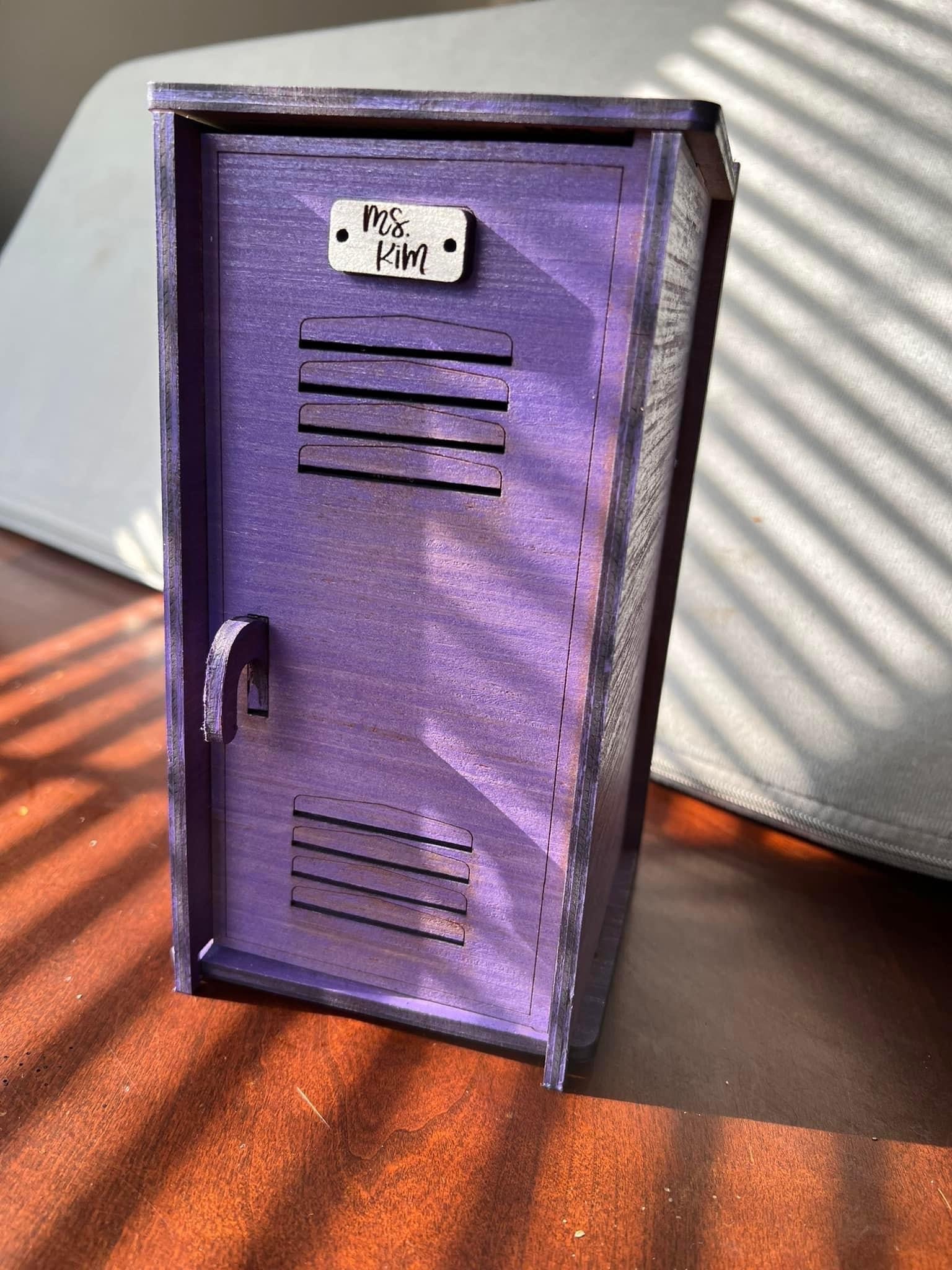 FILE ONLY- Mini School Locker - Etsy