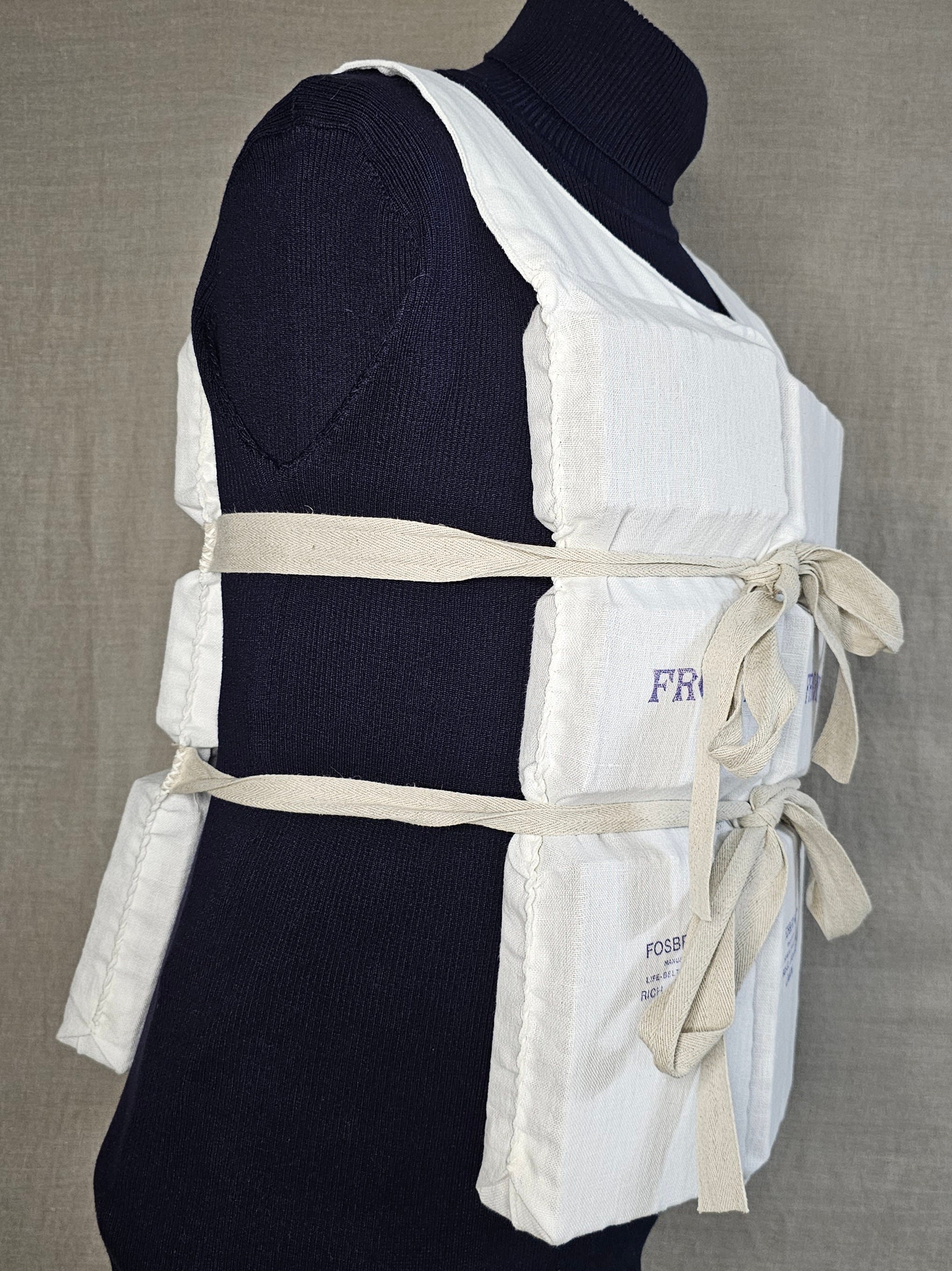 1912 Linen Fosbery Titanic Lifebelt Replica - Etsy