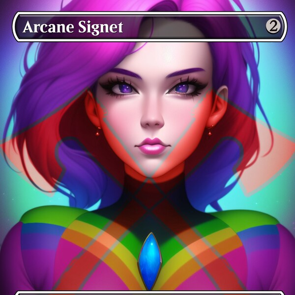 Arcane Signet Proxy - Etsy