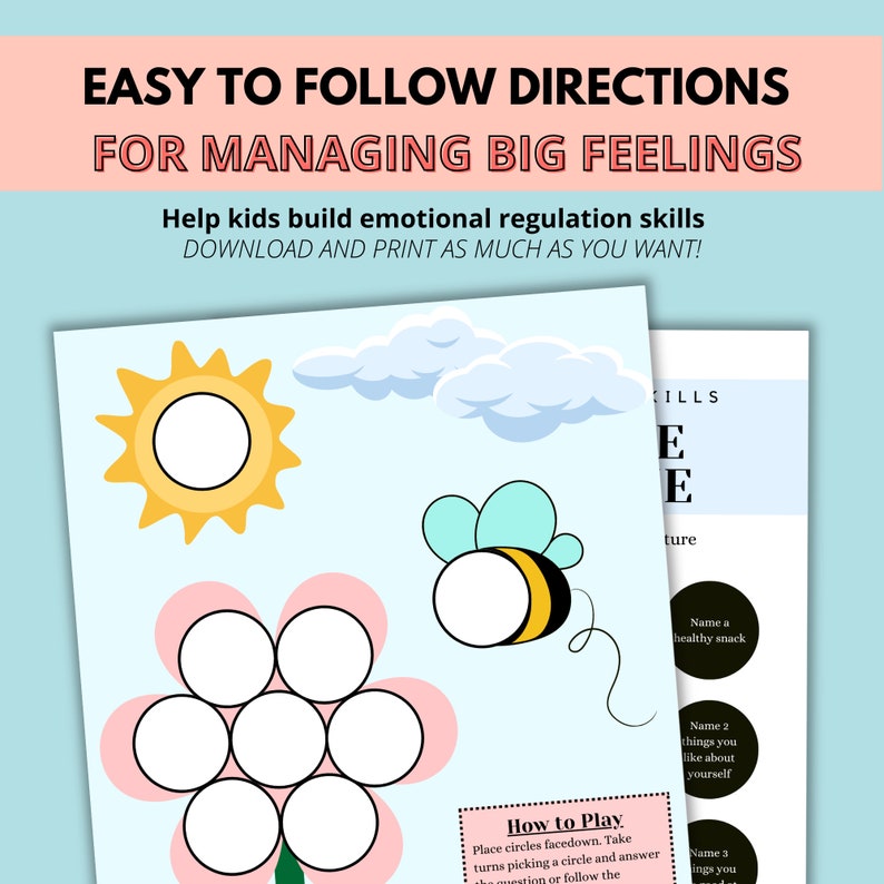 Habilidades de afrontamiento imprimibles, Actividad de sentimientos ...