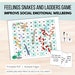 Feelings Game, Play Therapy Activity, Counseling Printable, Kids Group ...