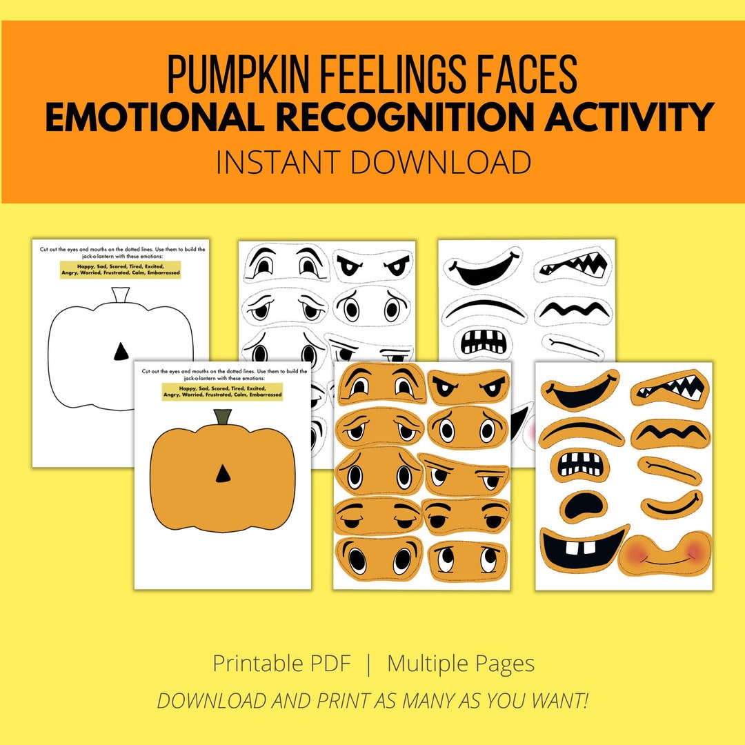 Feelings Therapy Game, Homeschool Emotions Activity, Fall Preschool ...