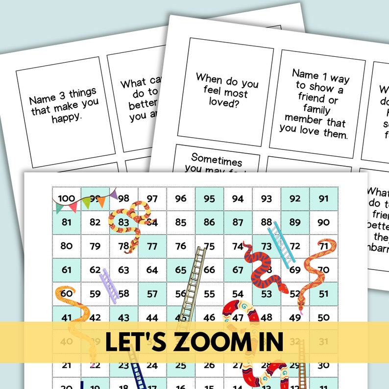 Feelings Game, Play Therapy Activity, Counseling Printable, Kids Group ...