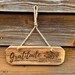 Rustic Oak Wood Sign: Gratitude Engraved Home Decor - Etsy
