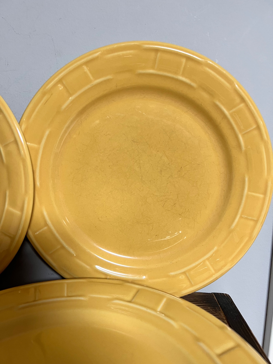 Set of 4 Longaberger Dinner Plates - Etsy