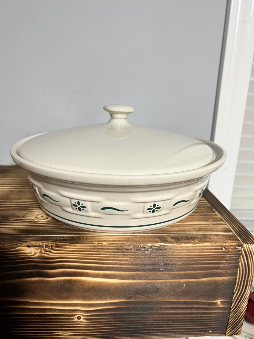 Longaberger 10 Inch Casserole - Etsy