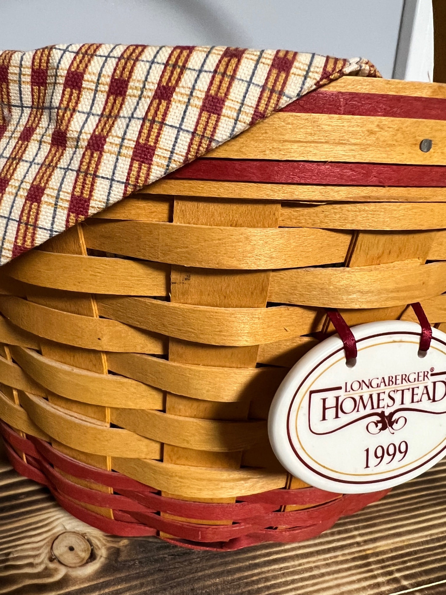 Longaberger 1999 Homestead Basket - Etsy