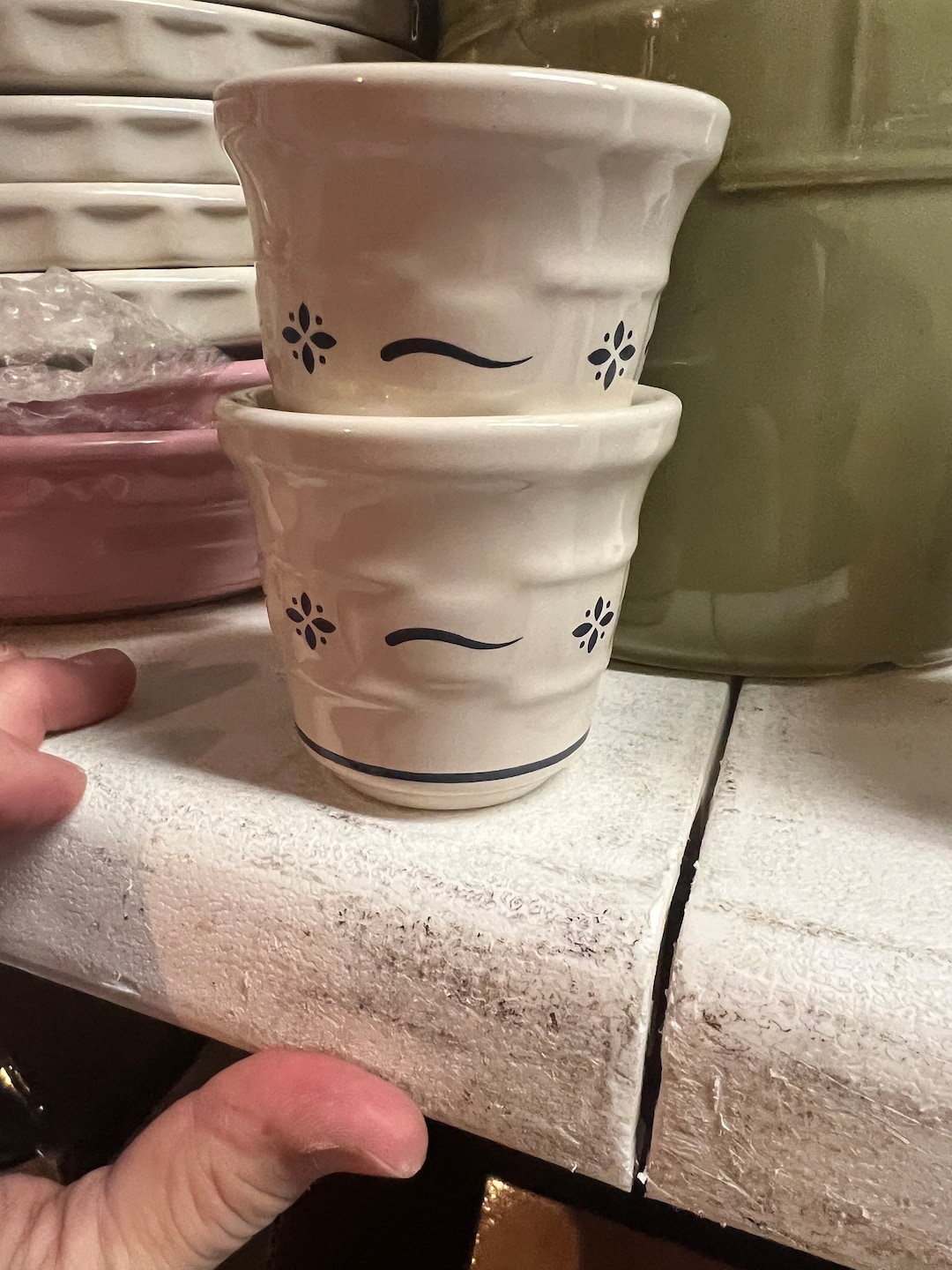 Longaberger Set of 2 Candle Votive in Multiple Colors - Etsy