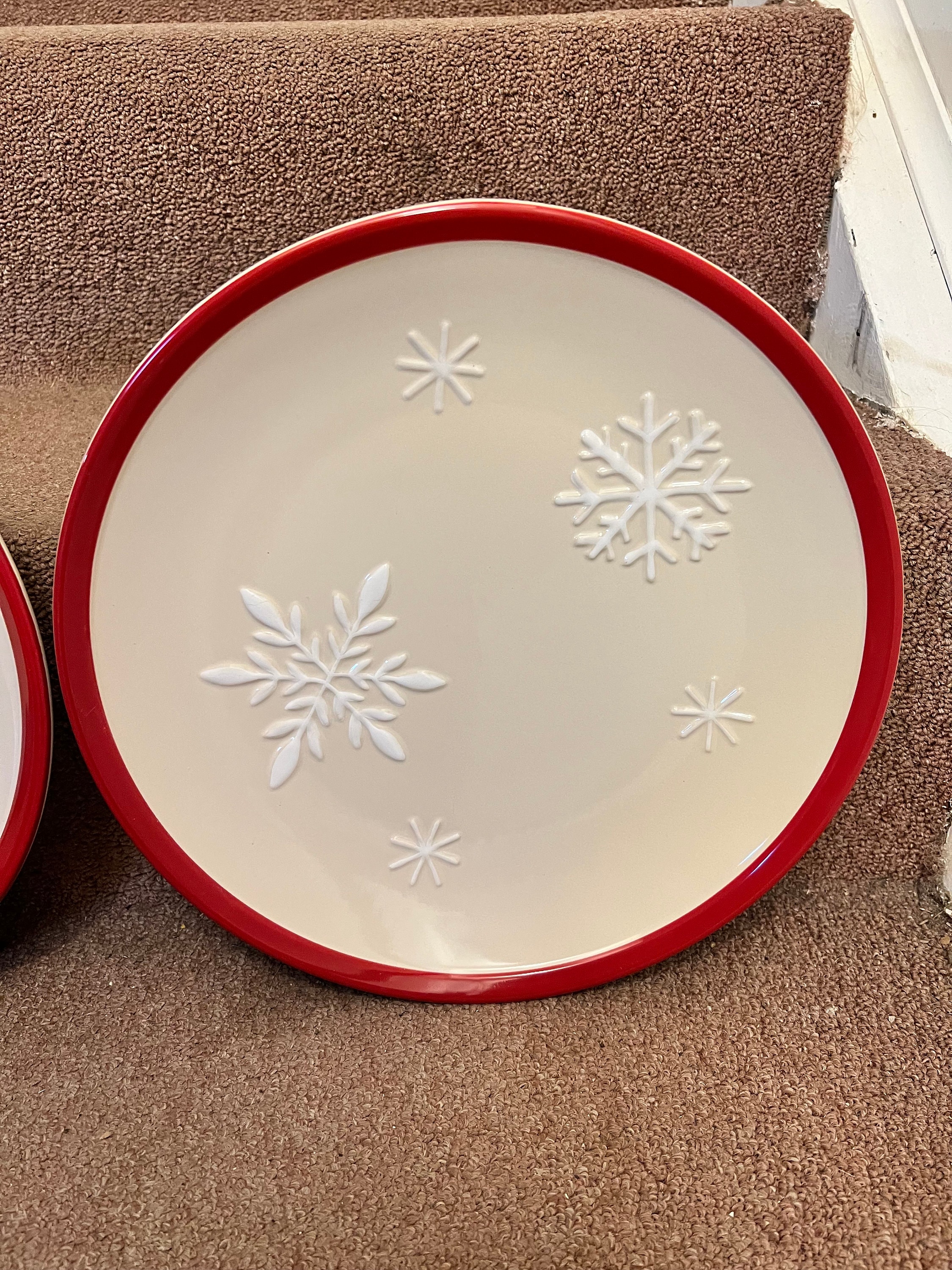 Longaberger Snowflake Serving Platter - Etsy