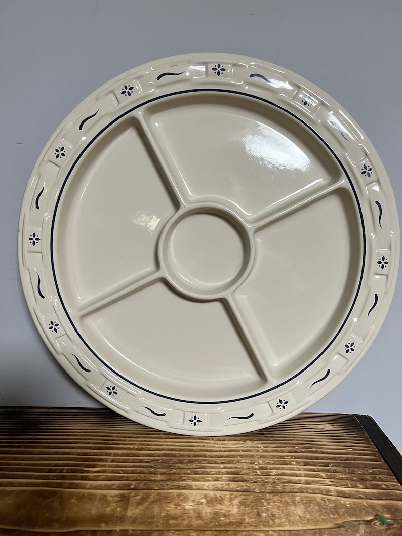 Longaberger Round Relish Serving Dish - Etsy