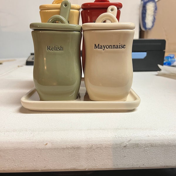 Condiments Set - Etsy