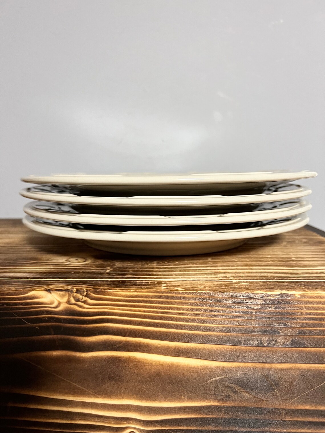 Set of 4 Longaberger Dinner Plates - Etsy