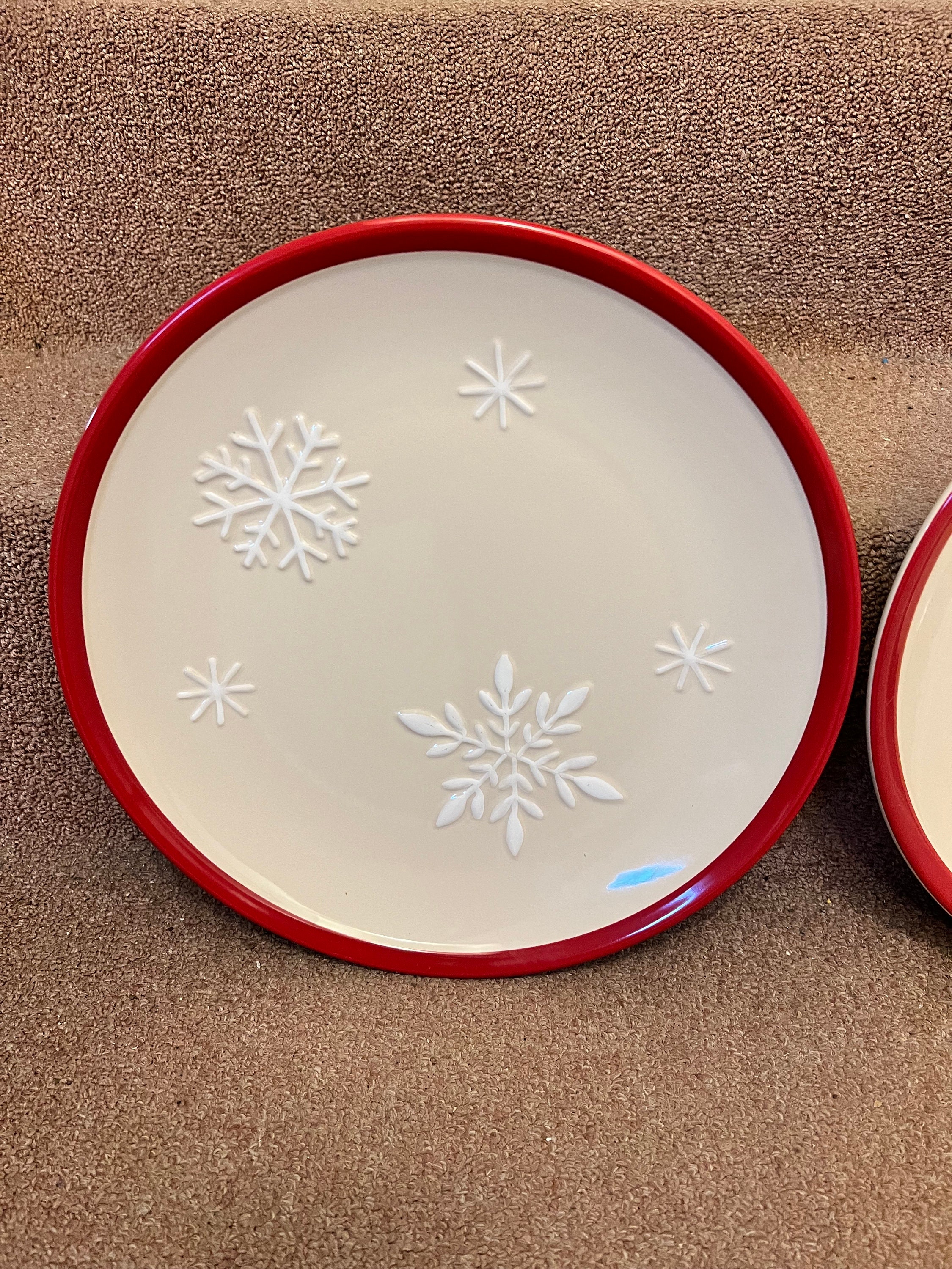 Longaberger Snowflake Serving Platter - Etsy