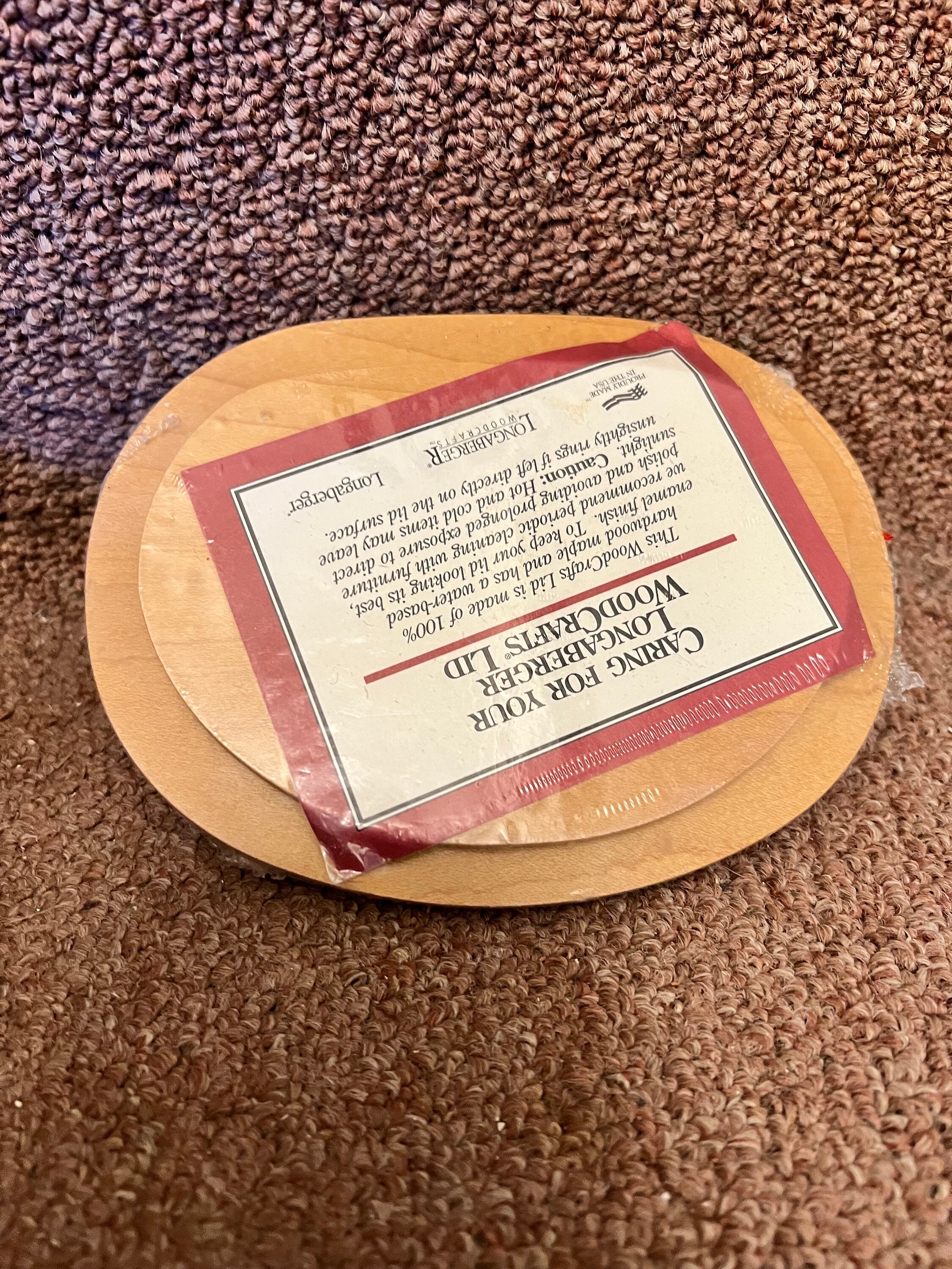 Longaberger Various Basket Lids - Etsy