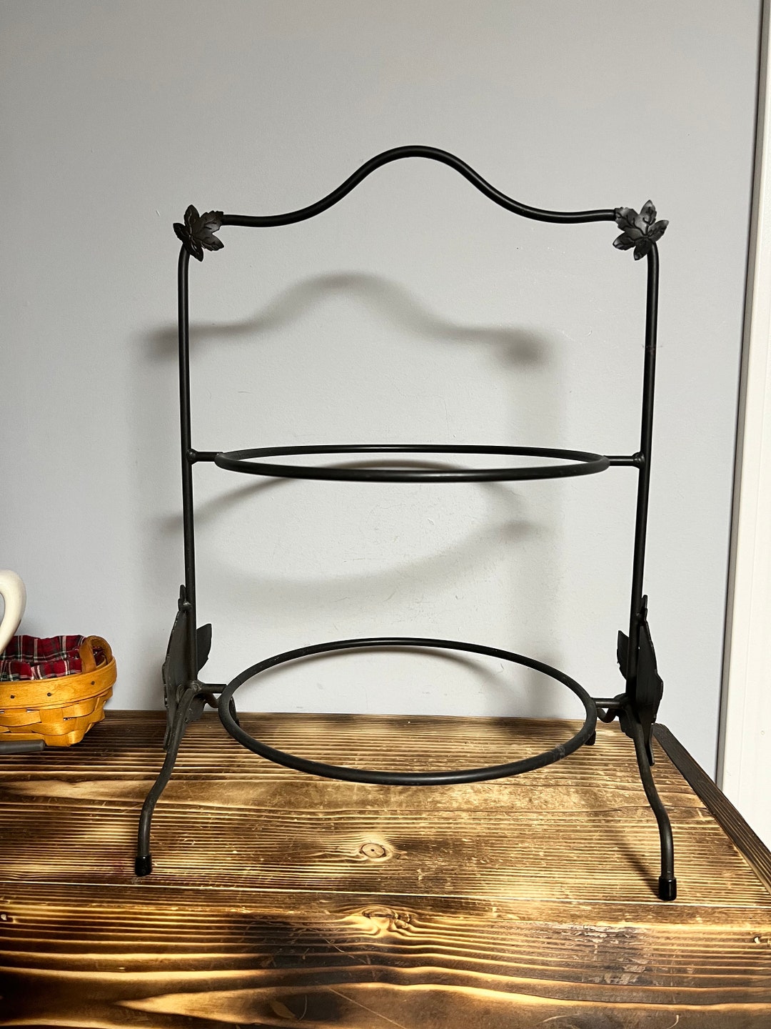Longaberger Wrought Iron 2 Pie Holder - Etsy