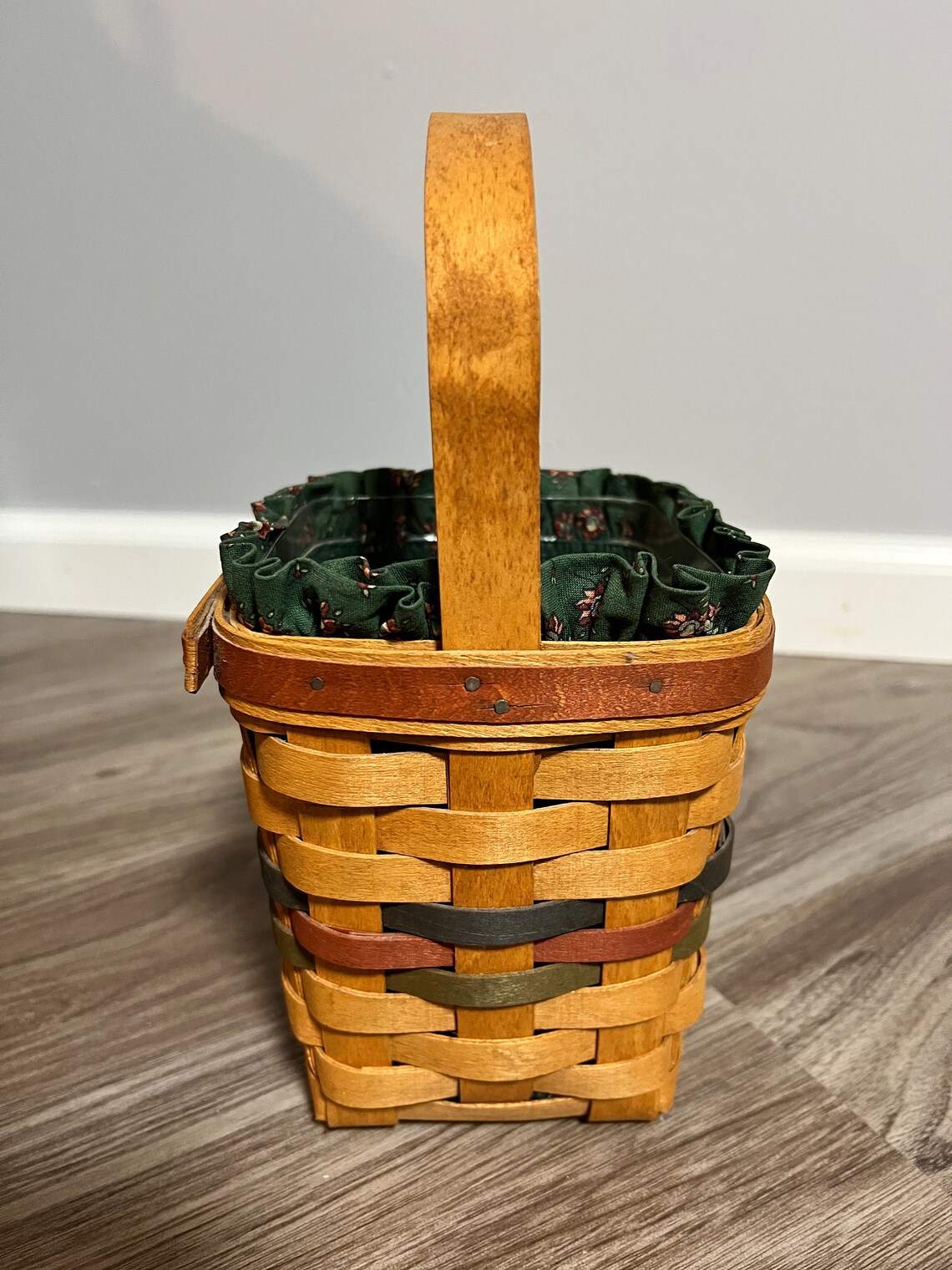 Longaberger 1992 Fall Small Peg Basket - Etsy