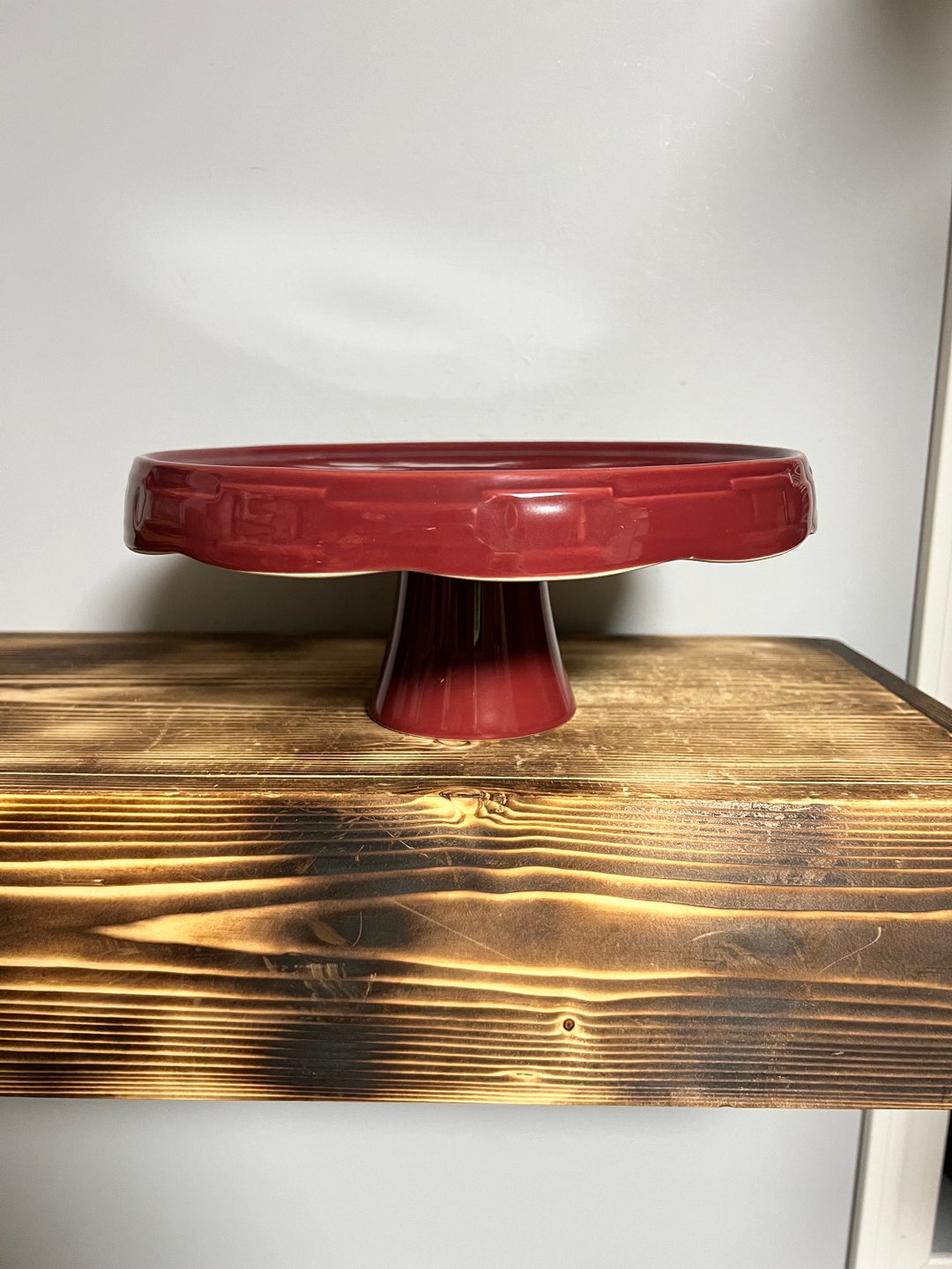 Longaberger Cake Plate in Original Box - Etsy