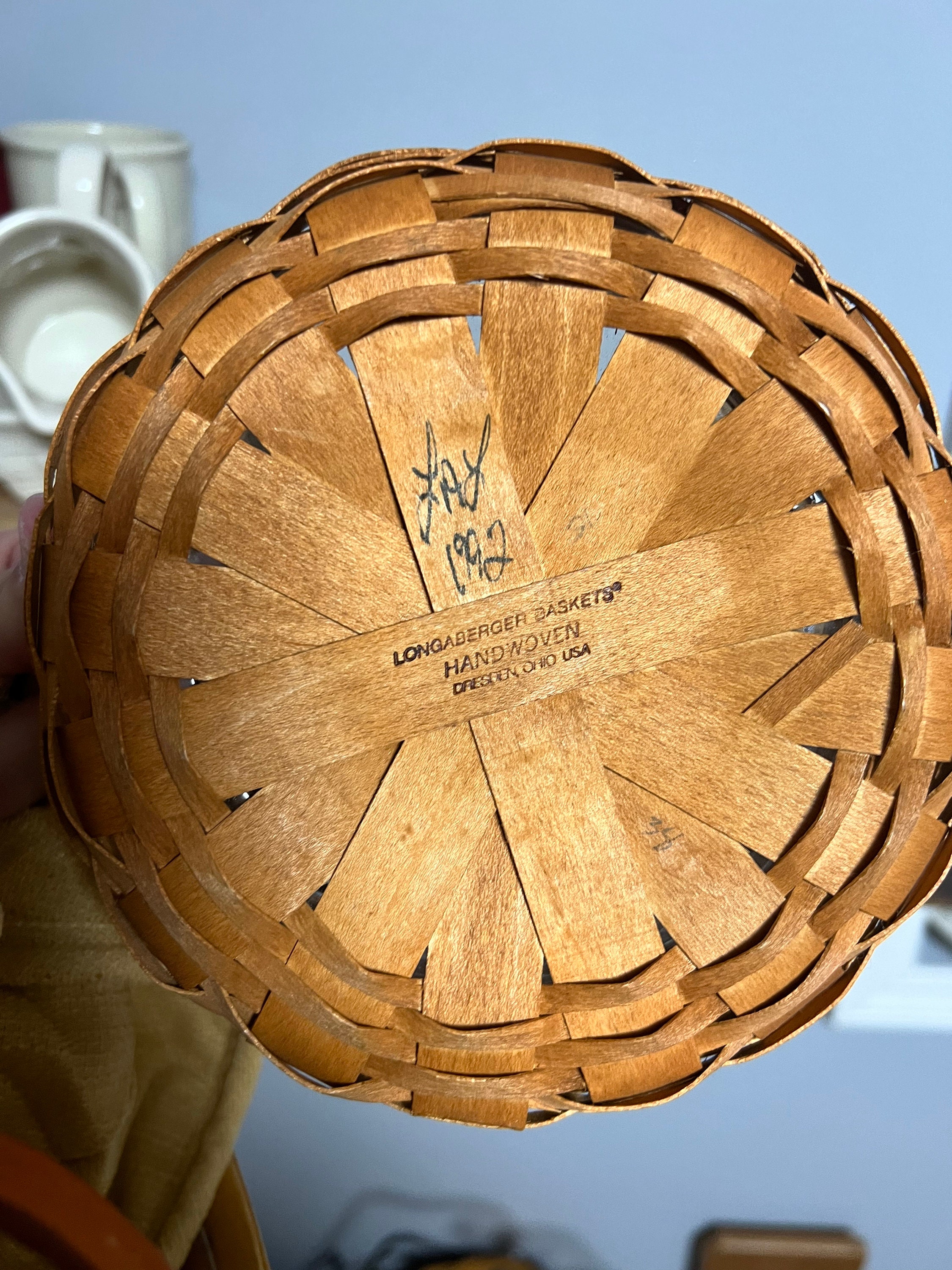 Longaberger Button Basket With Choice of Liner - Etsy