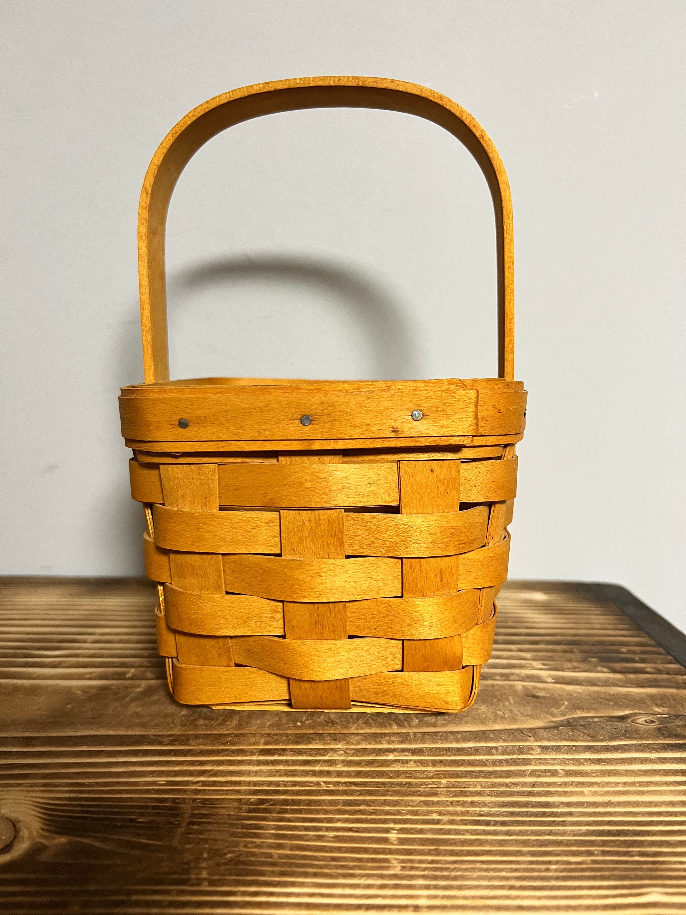 Longaberger Small Peg Basket - Etsy