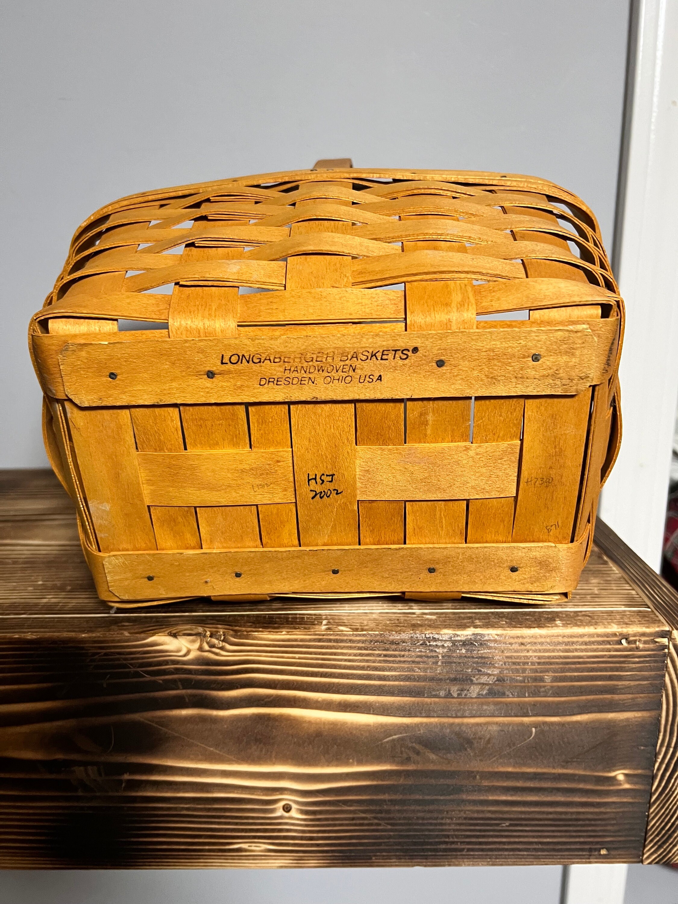 Longaberger Spring Basket, Protector & Liner - Etsy