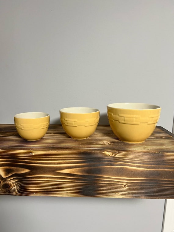 Longaberger Set of 3 Small Nesting Bowls - Etsy