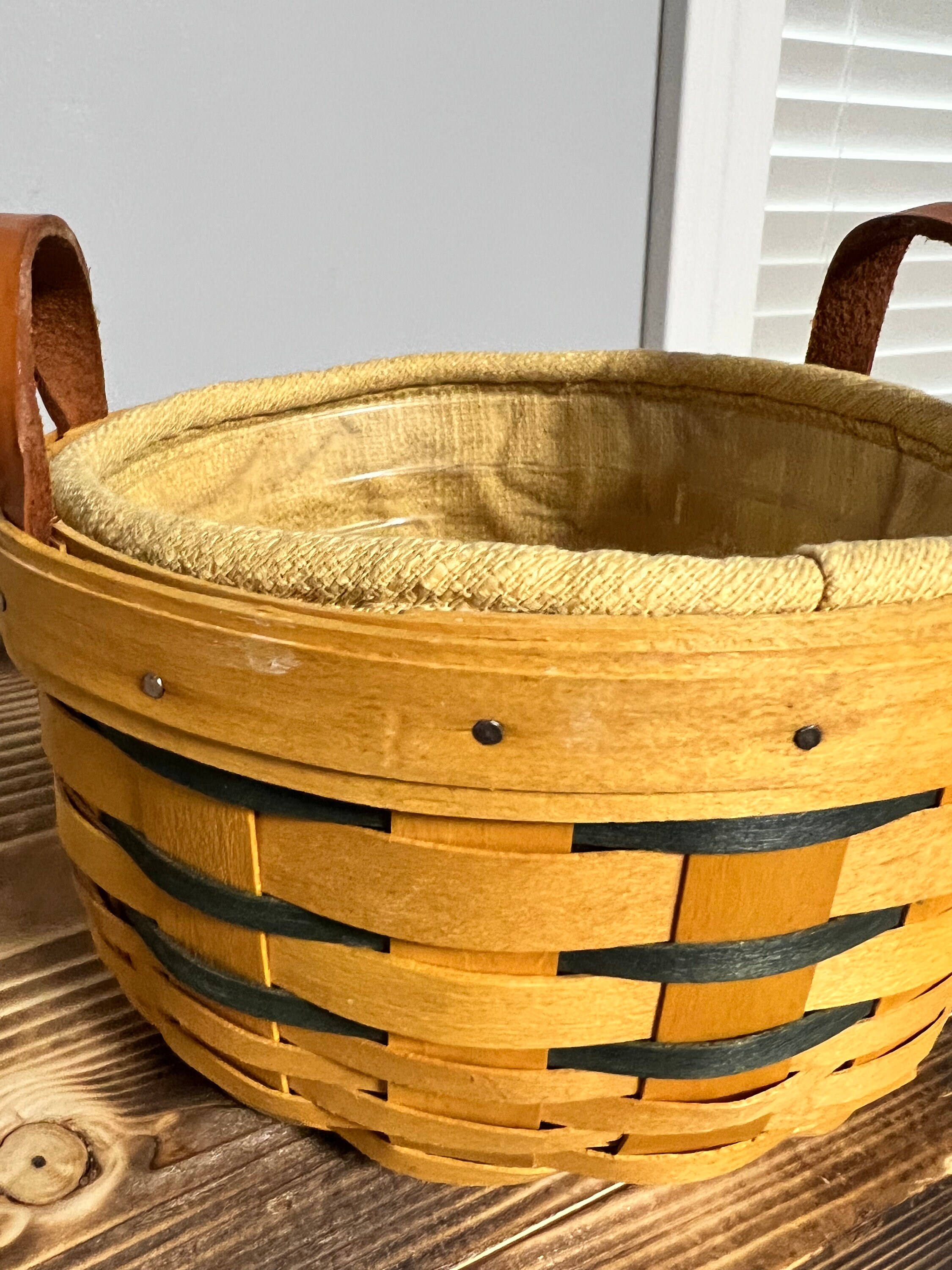 Longaberger Button Basket With Choice of Liner - Etsy