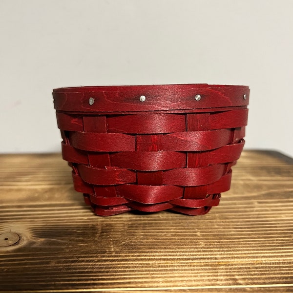 Red Basket - Etsy